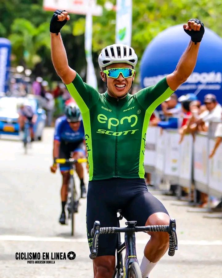 Diego Ochoa Ganó la primera Etapa de la Vuelta a Antioquia. - Deportivo ...